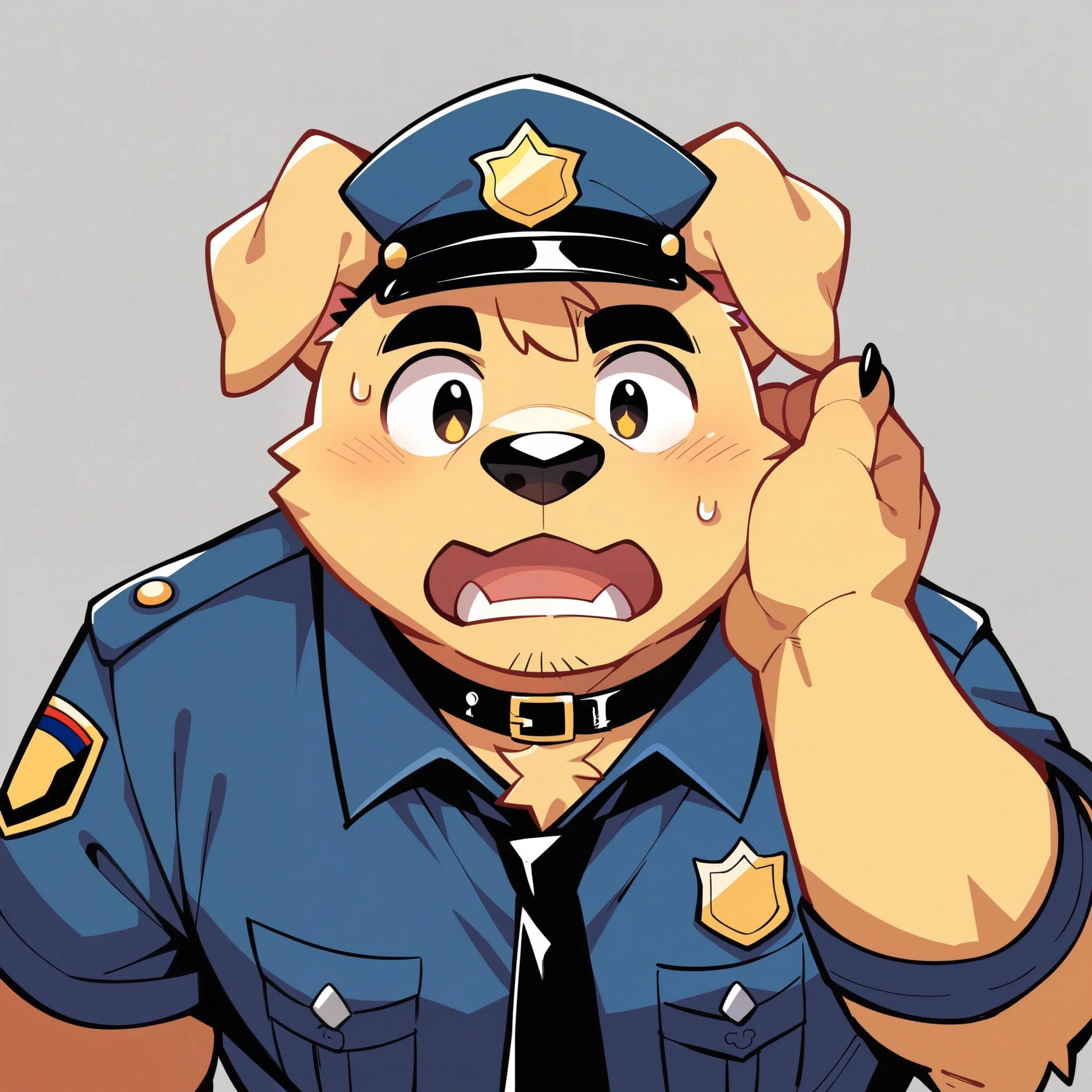 Golden Retriever face doodle,Humanity (Golden Retriever),pummelig ...