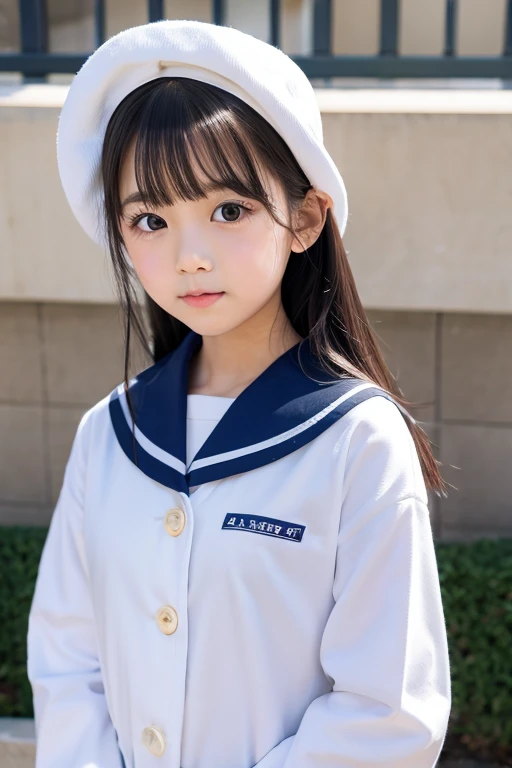 Cute、younger sister、 Japanese、 middle school first grader、 sailor suit ...