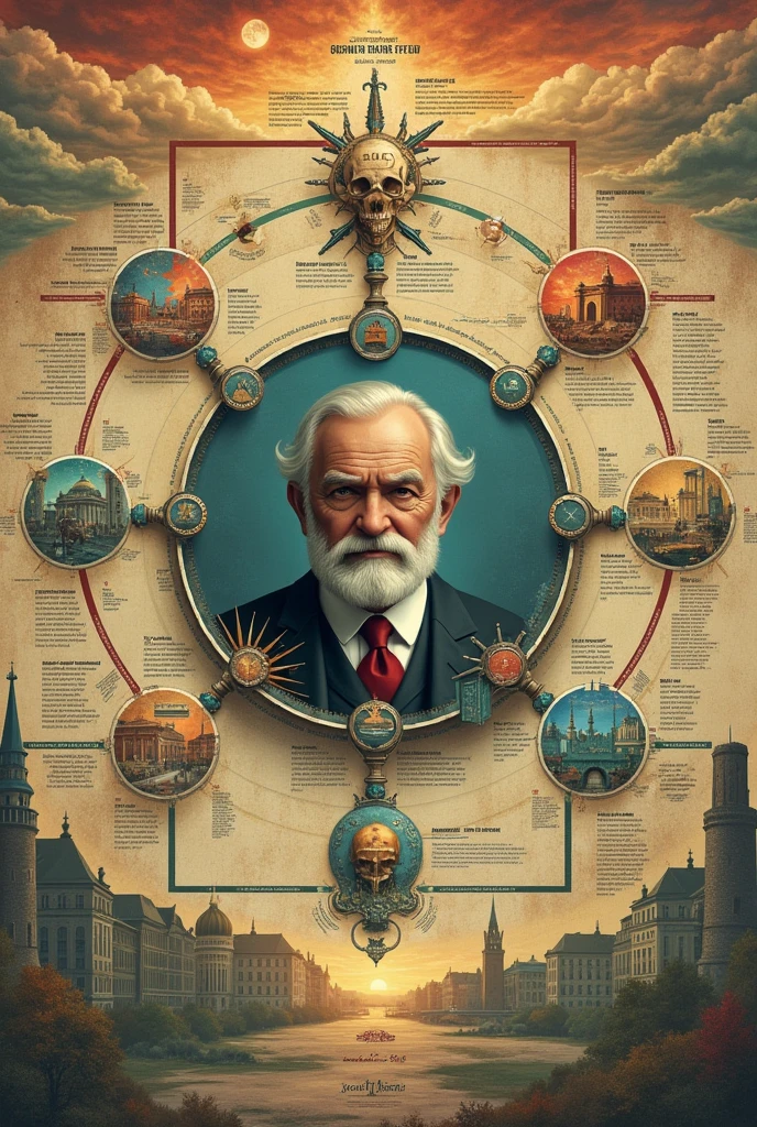 Generate a concept map about sigmund freud that discuss "Material ...