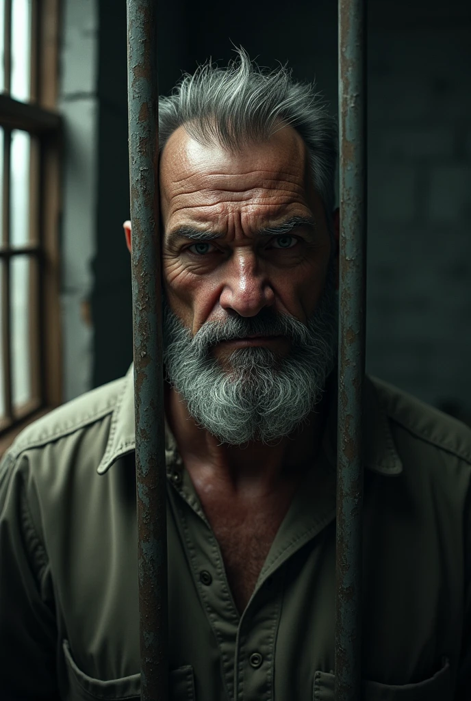 Take me a picture of a convict who, under 60, is not black and white ...