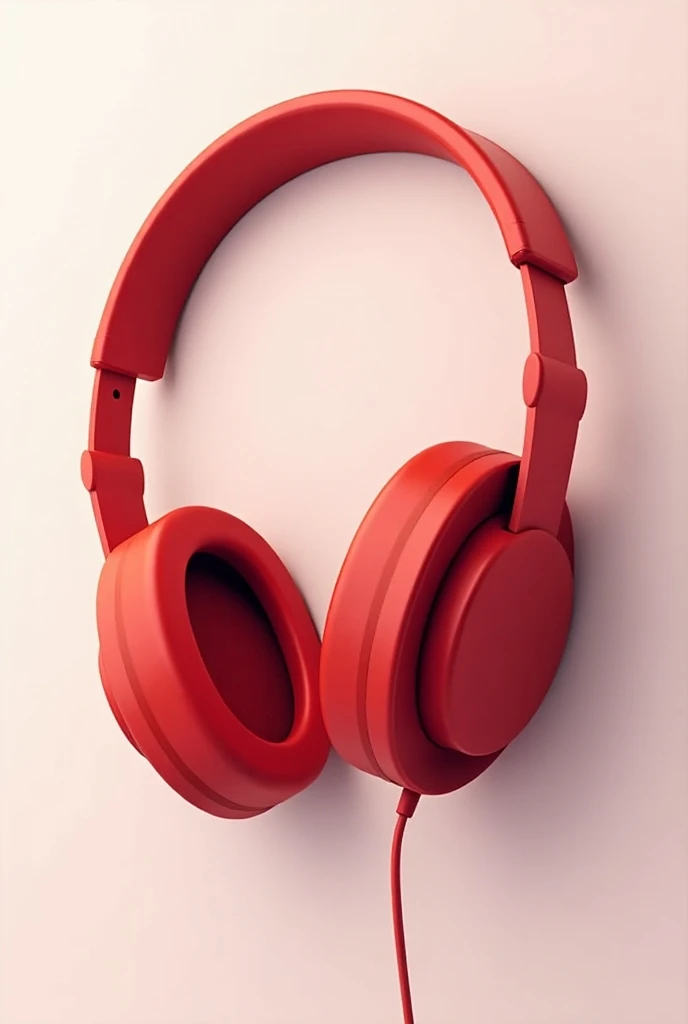 Can you create a red headphones themed logo? - SeaArt AI