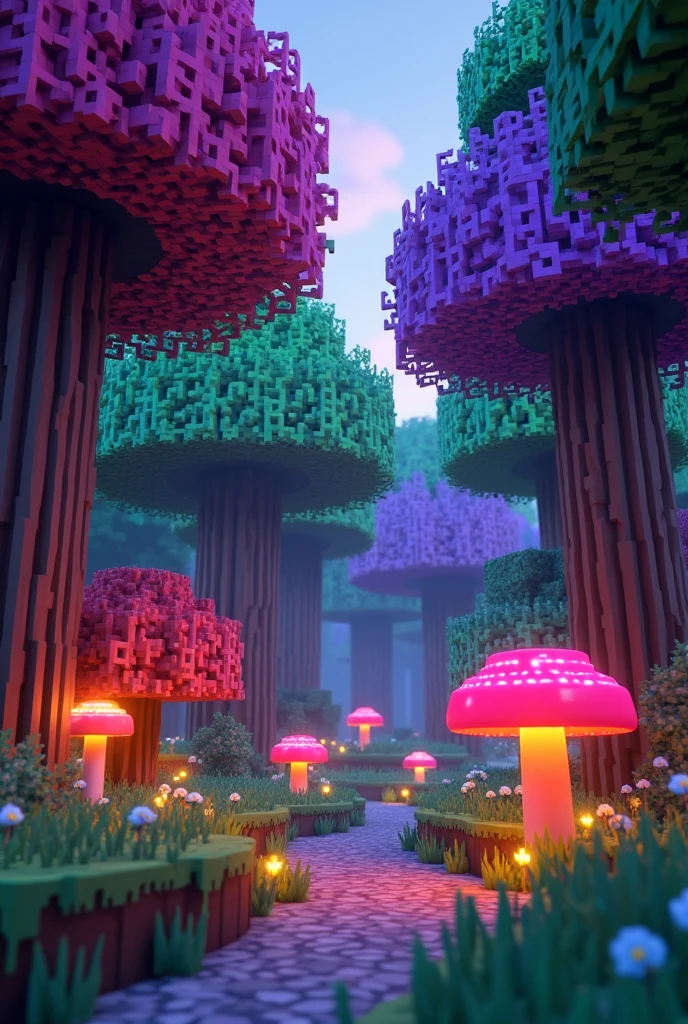 { "prompt": "A vibrant, magical Minecraft scene in ultra - SeaArt AI