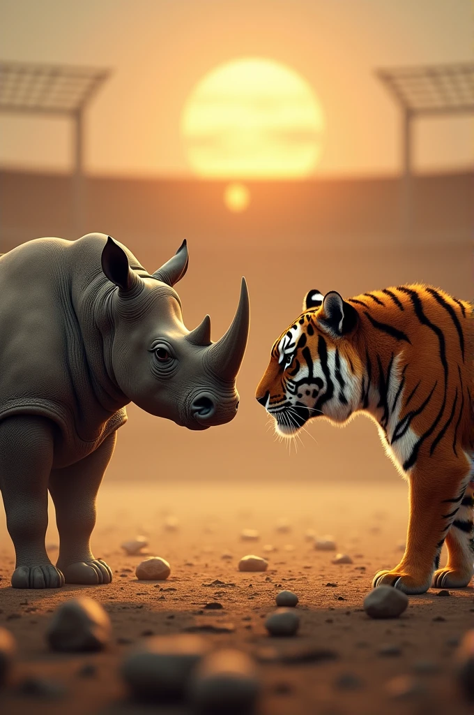 7. Resolution Scene: Setting: The fight concludes with mutual respect ...