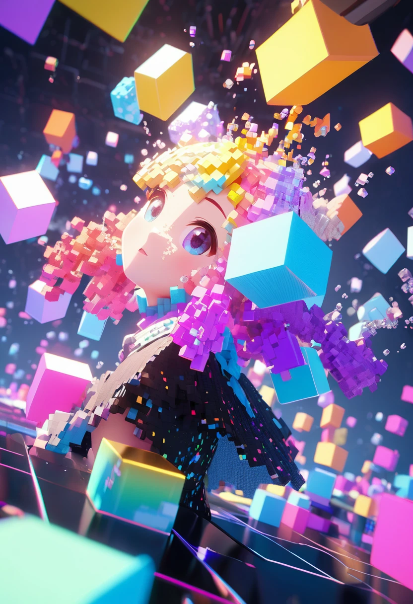 SeaArt AIで作成された（1103）Virtual Idol/虚拟偶像/バーチャルアイドル
