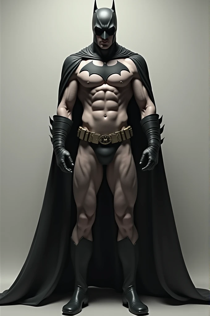 Batman totally naked without underwear with nothing - SeaArt AI