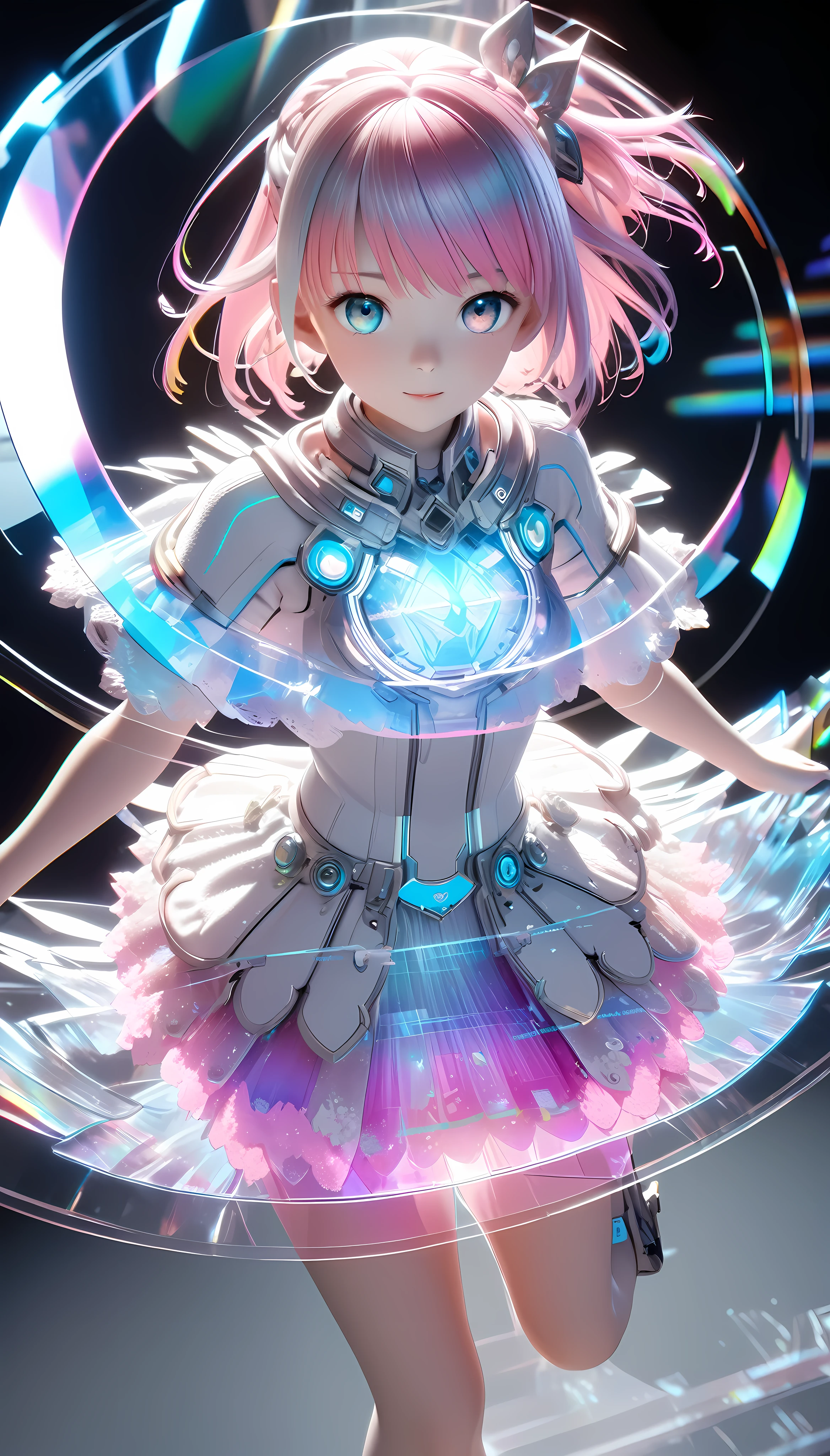 Virtual idol , (\character "Atlas"\, Alone, (( transparency through ...
