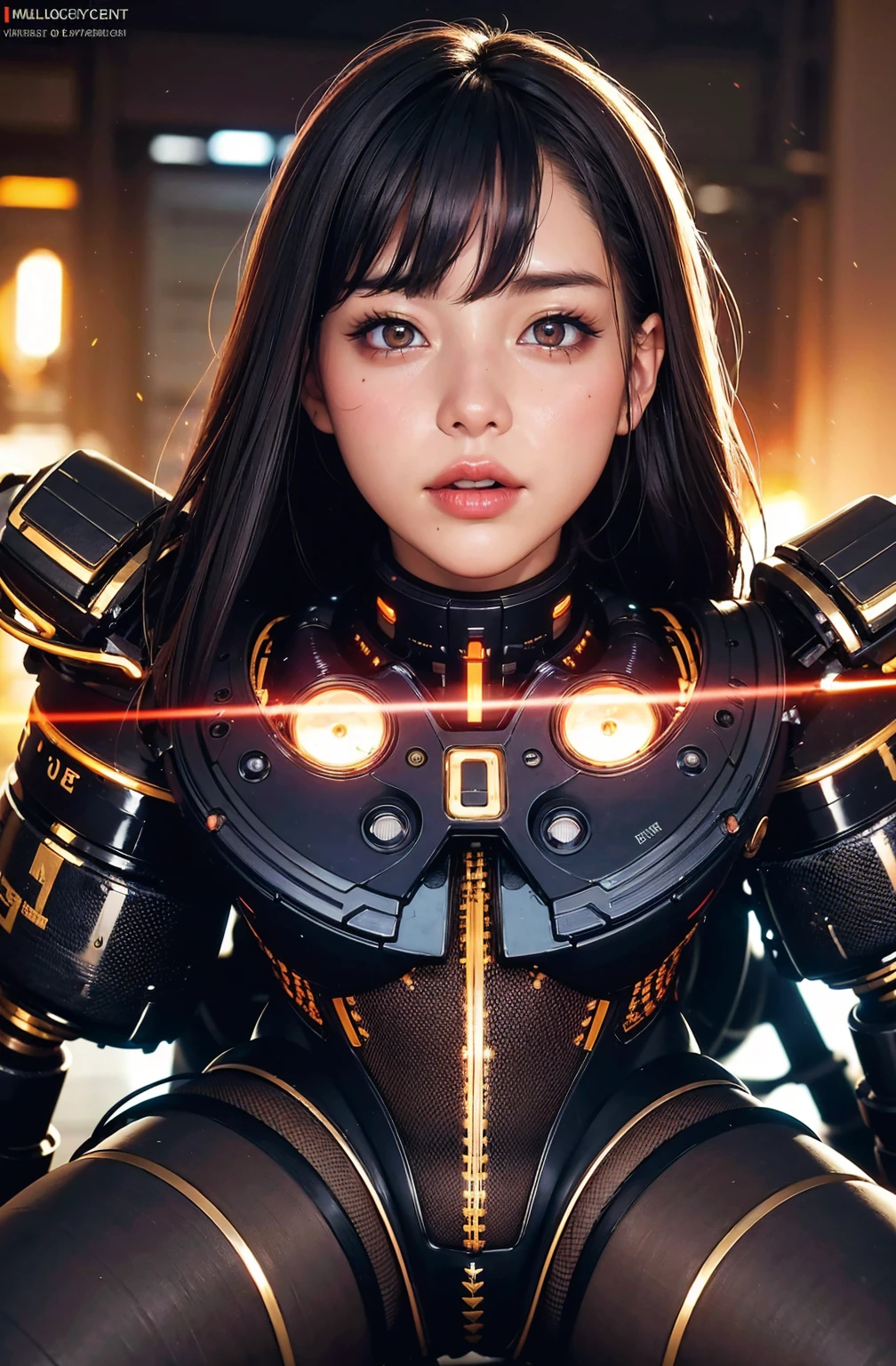 1. Machine Girl,((Ultra-Realistic Details)), Portraiture, Global ...