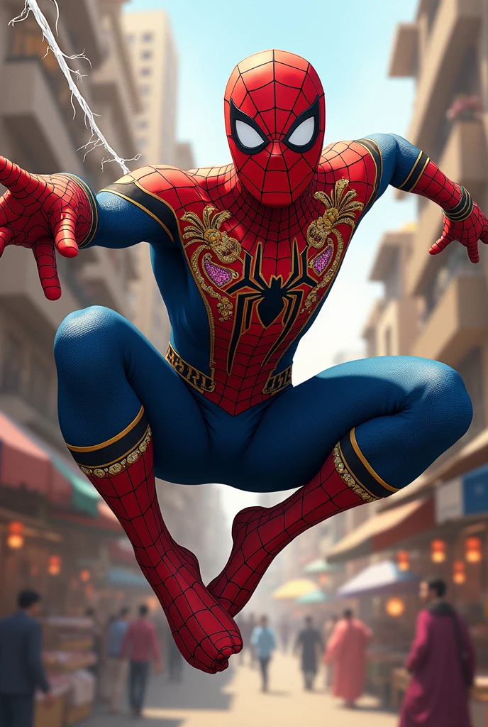 Spider man from pakistan - SeaArt AI