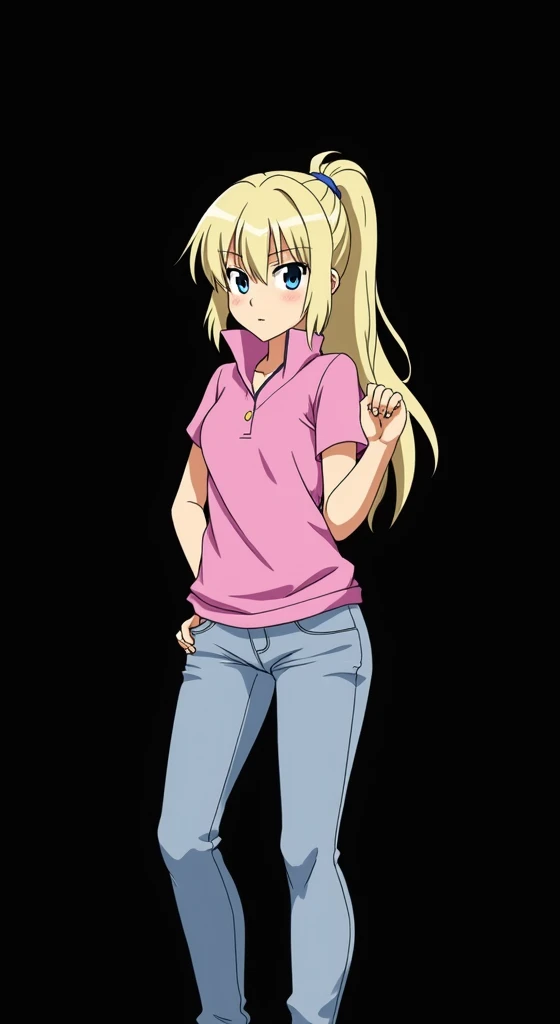 Anime, Massive Popped Collar Polo - SeaArt AI