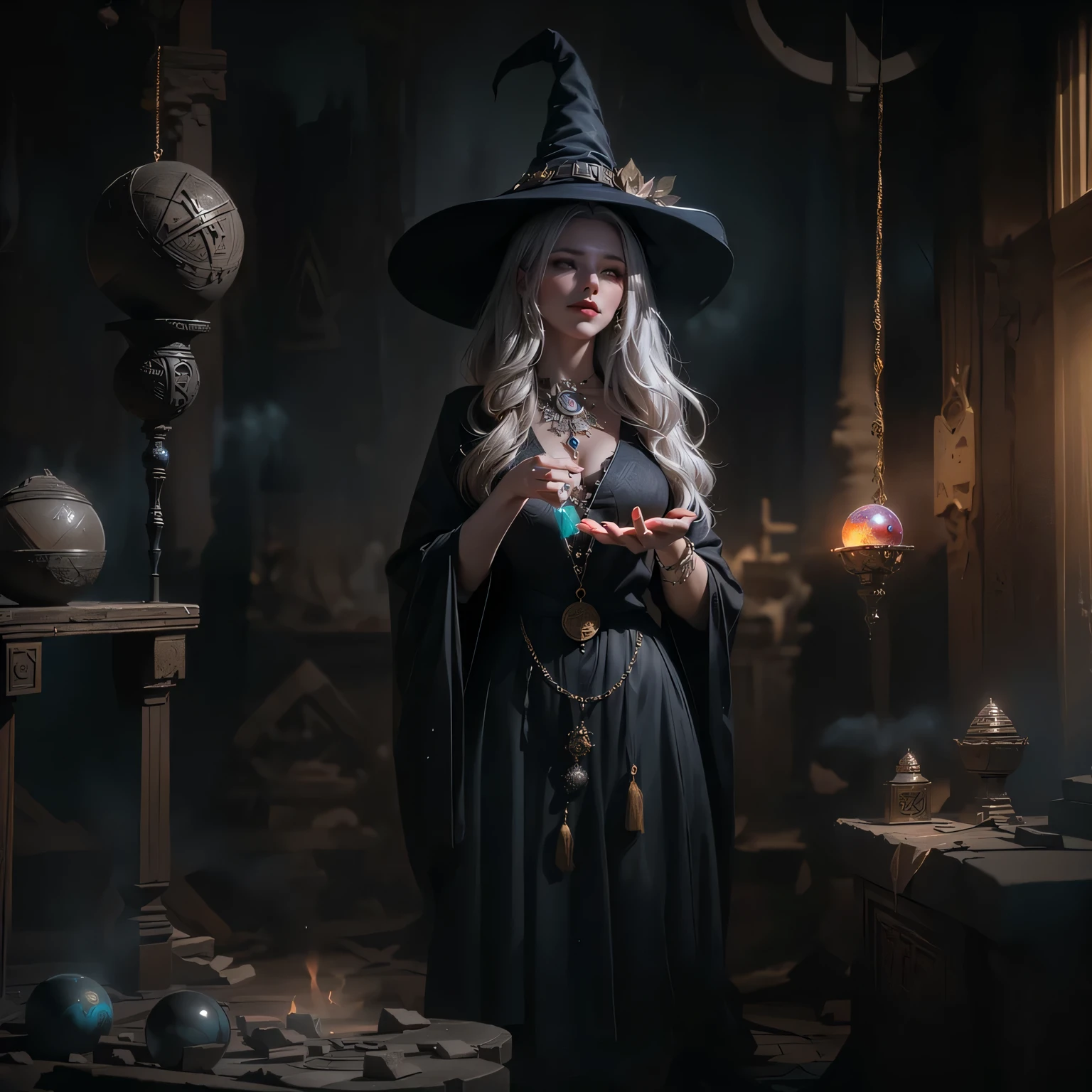 Original image created on October 12, 2024. Human wizard - SeaArt AI