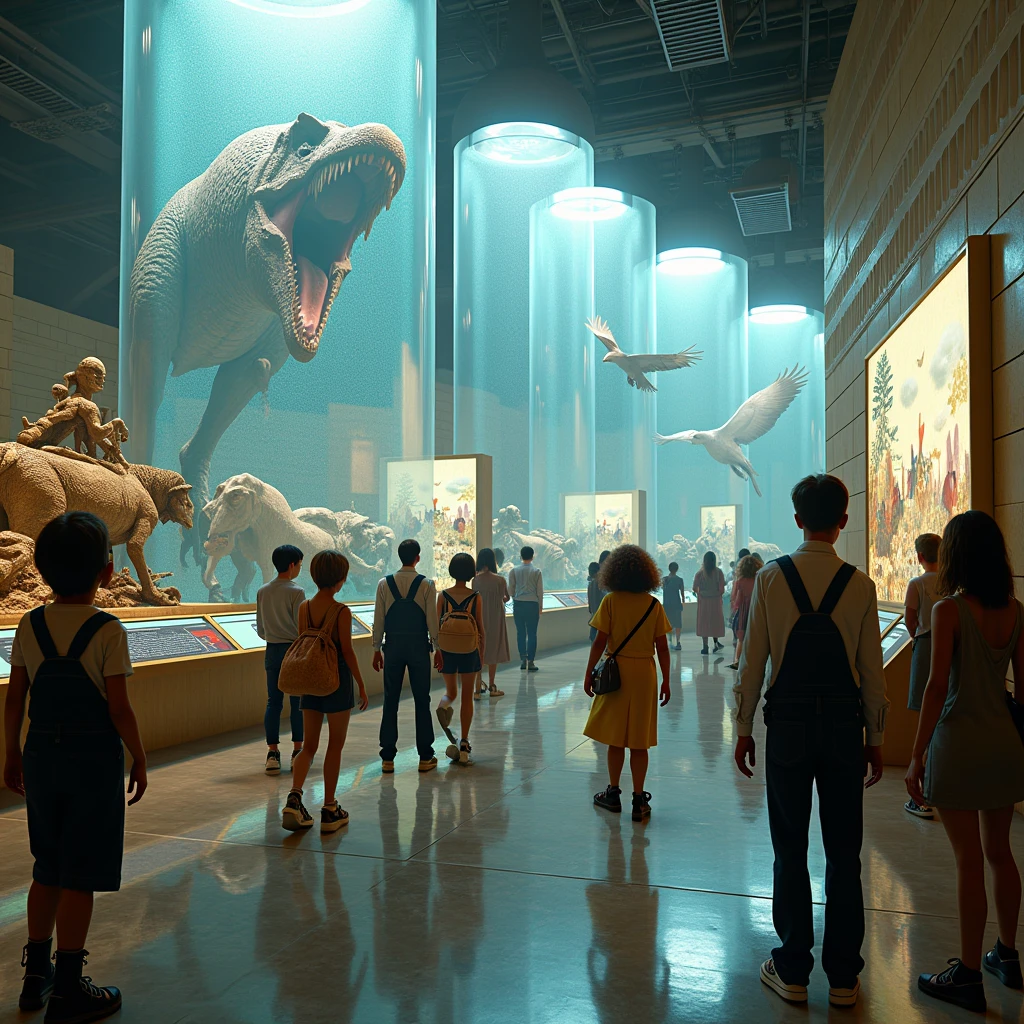 （1104）Today's challenge theme: Museum of the Future created with SeaArt AI