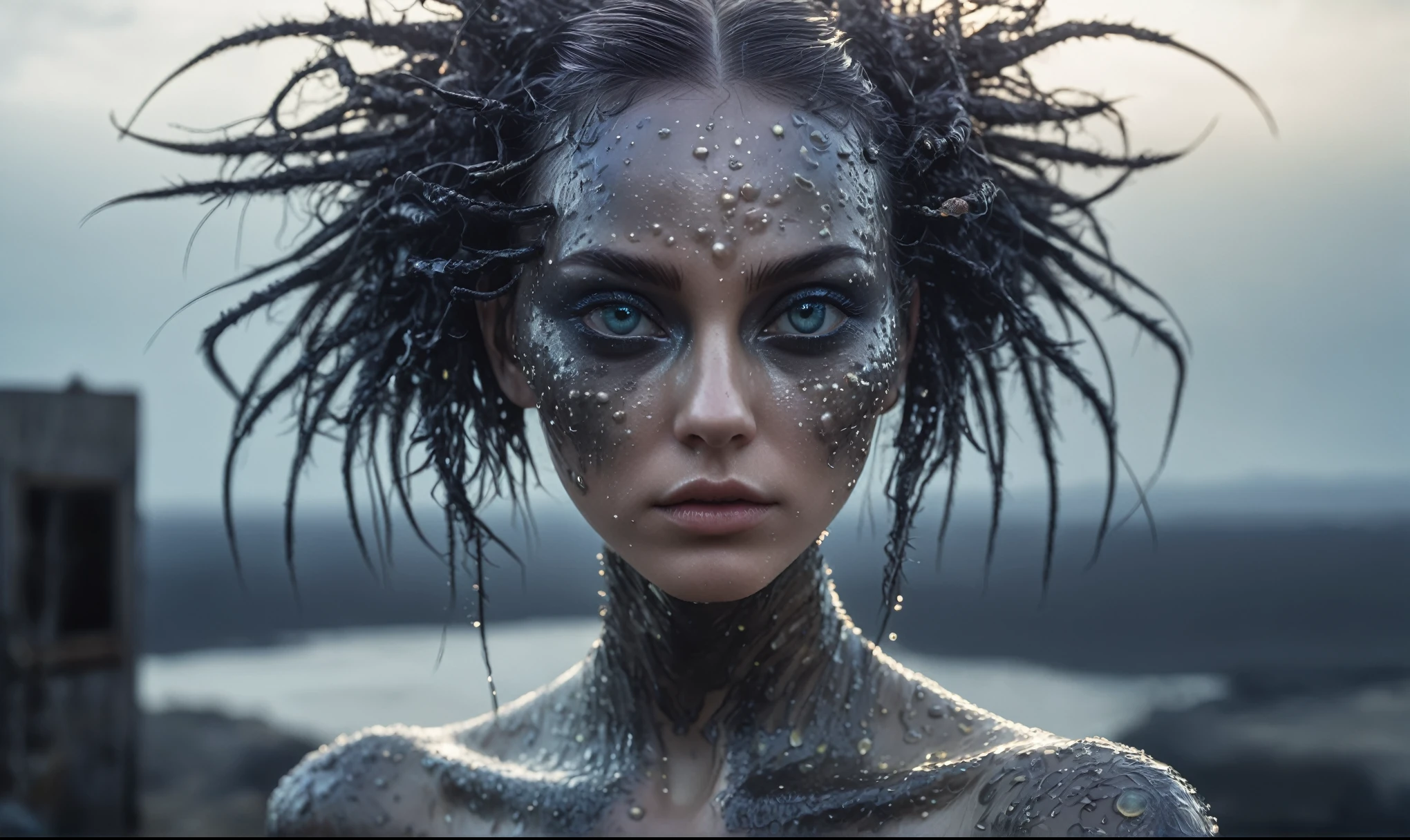 Pretty face,eyebrow up,full body length,hei hei, niobium fairy girl ...