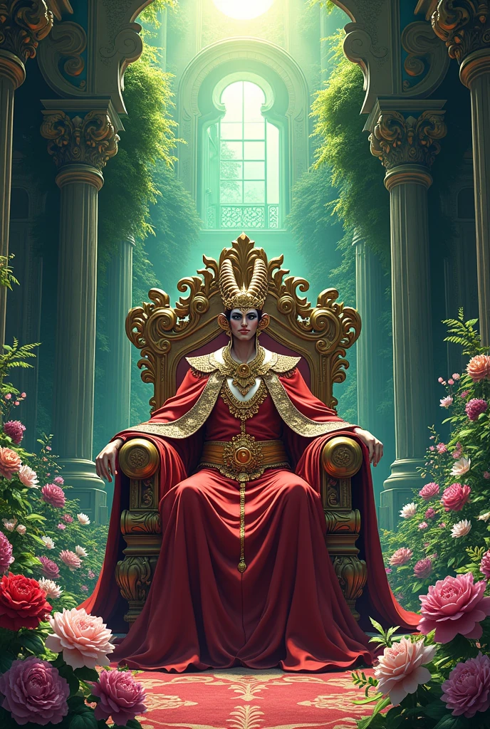 Imu-Sama the suppreme world ruler in an anime called one piece - SeaArt AI