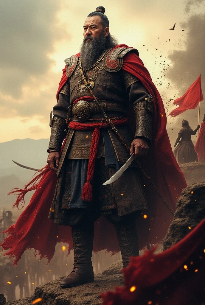 Genghis Khan slides presentation - SeaArt AI