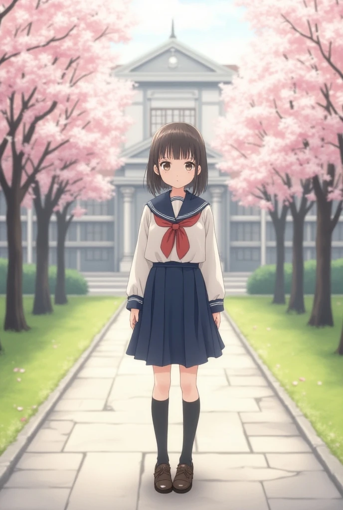 School girl - SeaArt AI