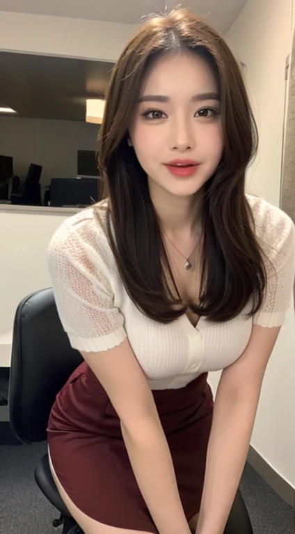 Masterpiece, seduction, short skirt, smile, flight attendant - SeaArt AI