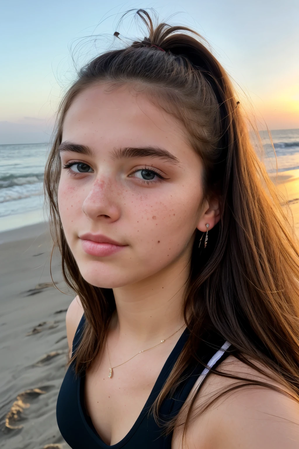 Photography of a 16yo girl,best quality ,good looking face, white girl ...