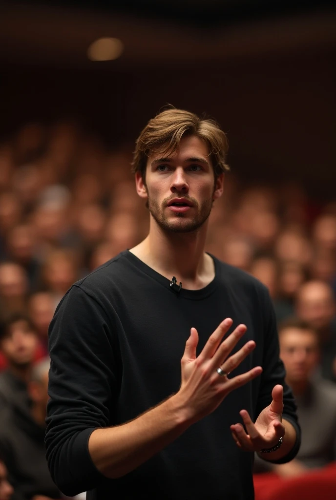 Handsome male like a Liam Hemsworth, 22 years old wearing a casual ...