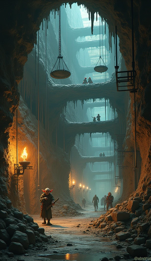 Goblin Tunnels: A network of underground tunnels and caverns inhabited ...