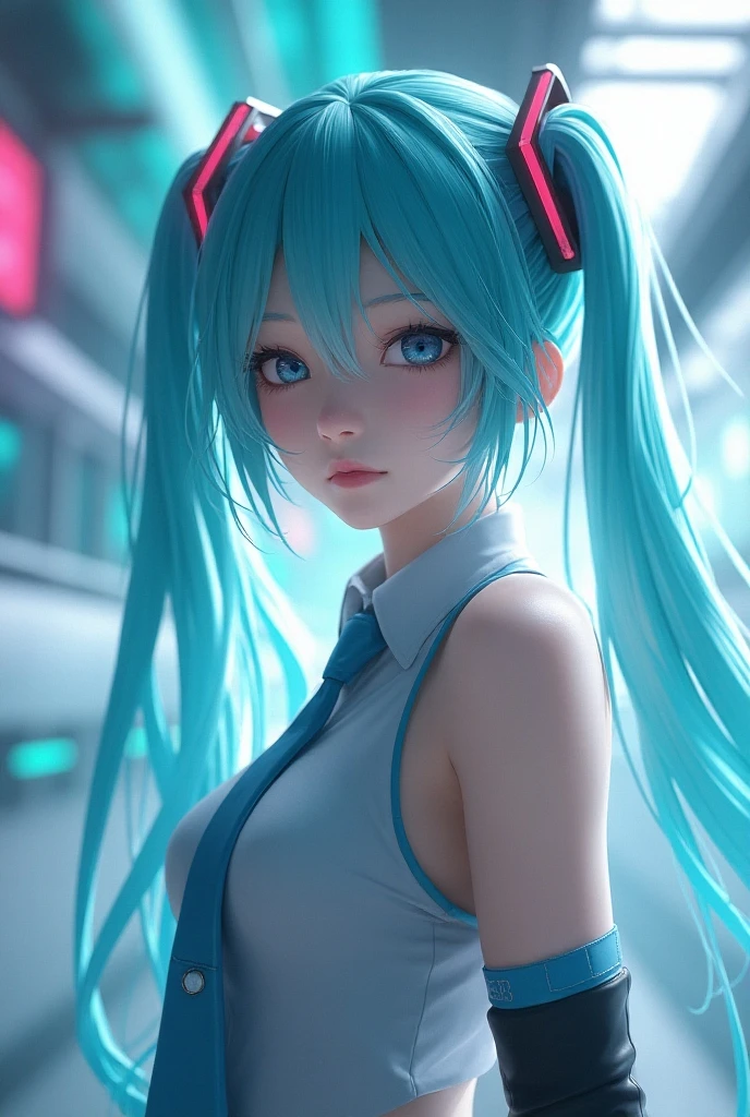 Make Hatsune Miku from Vocaloid - SeaArt AI