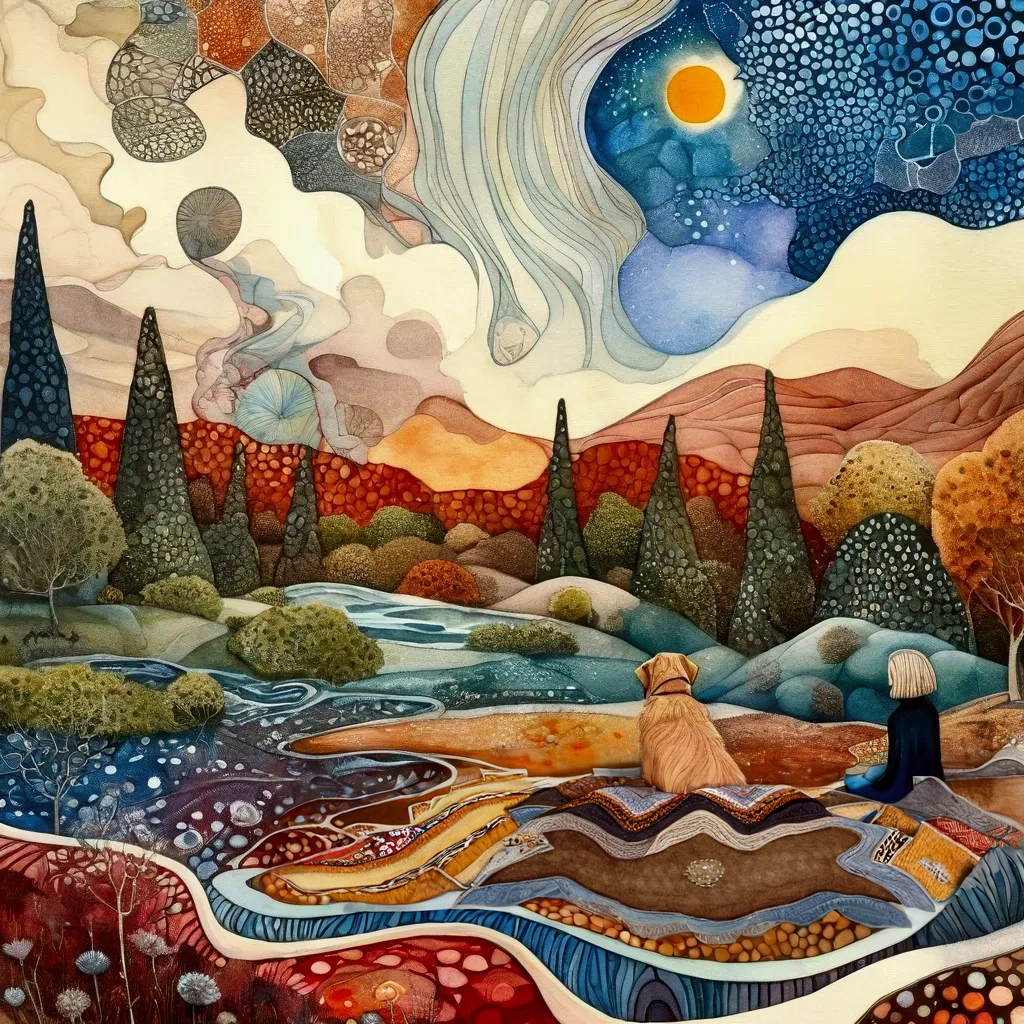 patchwork blanket, with irregular triangular wefts with warm colors ...