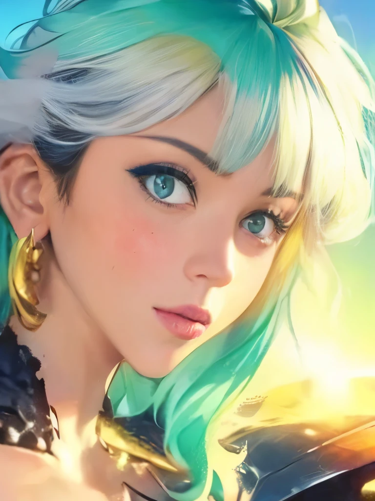 ((lol: 1.2 + Galen: 1.3), realistic art style), HD, dynamic angle ...