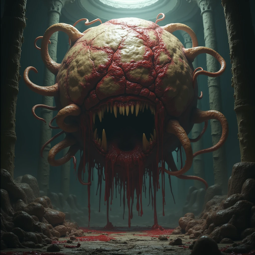 Monster tumor. terror, horror, supernatural - SeaArt AI
