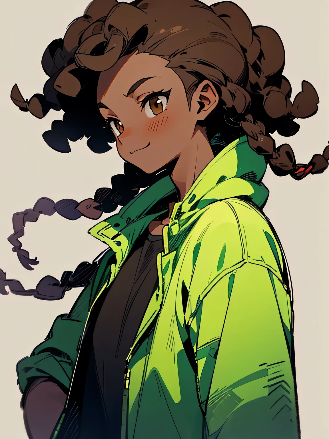 ((sideview)), chibi,Alone,(looking away:1.3),1boy,Boyish、 Man - SeaArt AI