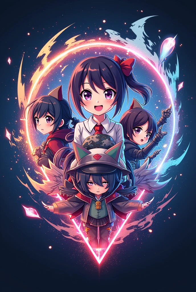 Anime channel logo - SeaArt AI