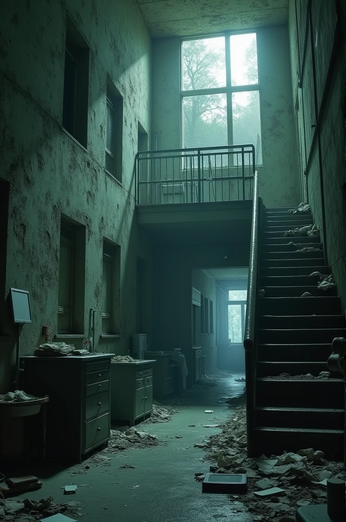 Scary hospital without a person - SeaArt AI