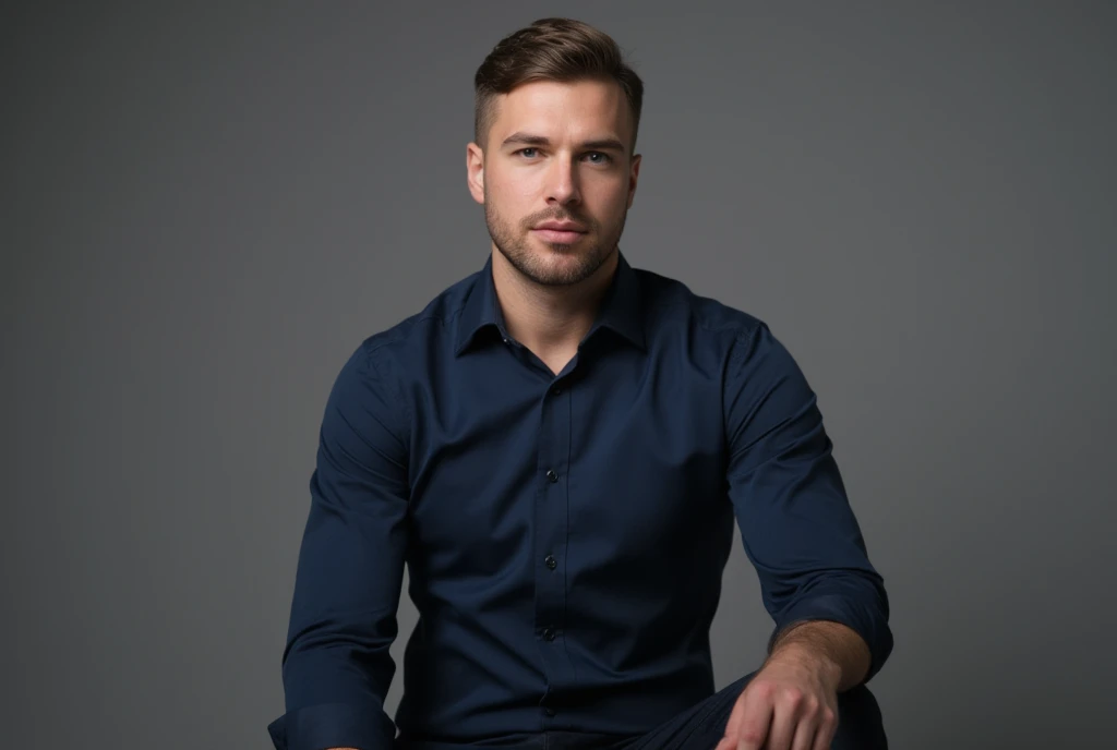 A photo of a 32-year-old male, beautiful, (beautiful:0.5), handsome ...