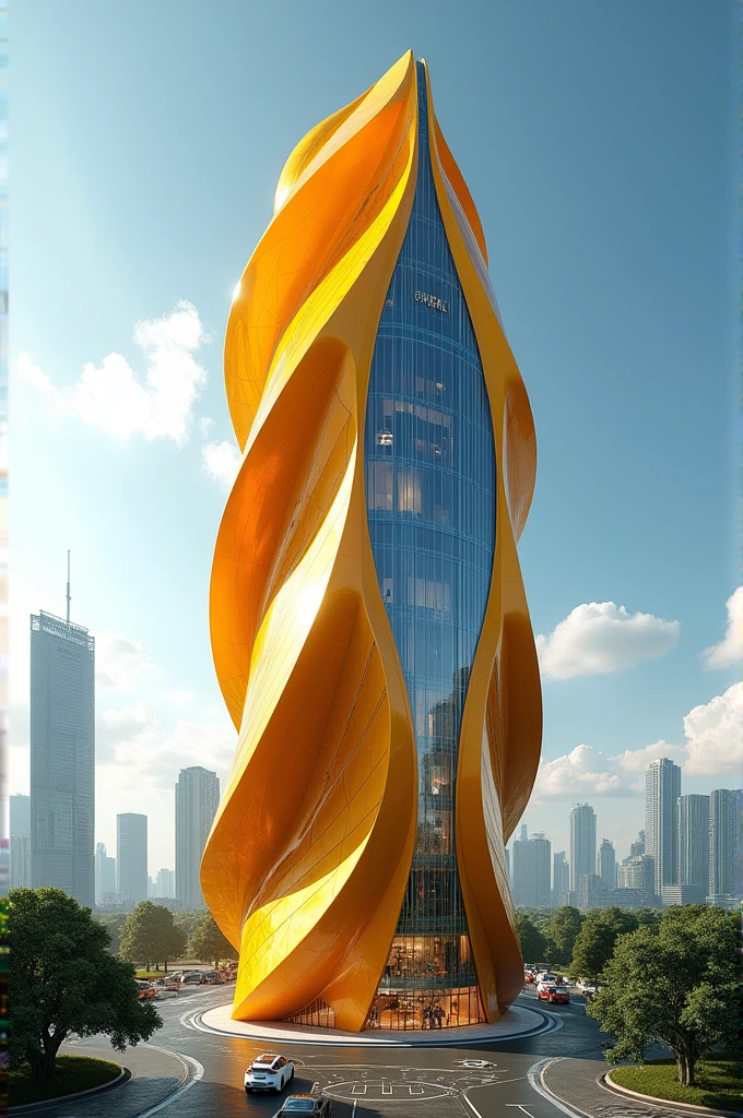 Mango inspire luxury and huge smart building - SeaArt AI