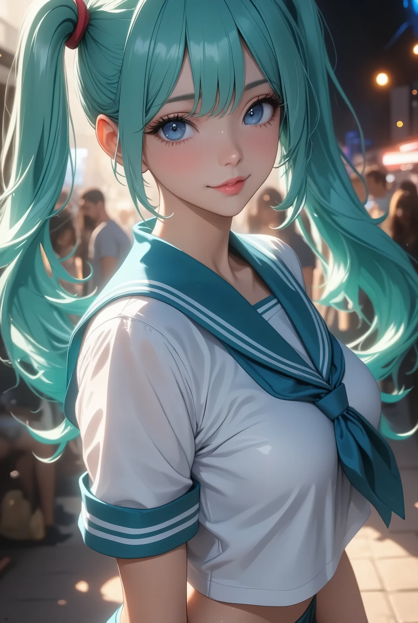 （hatsune miku) - SeaArt AI