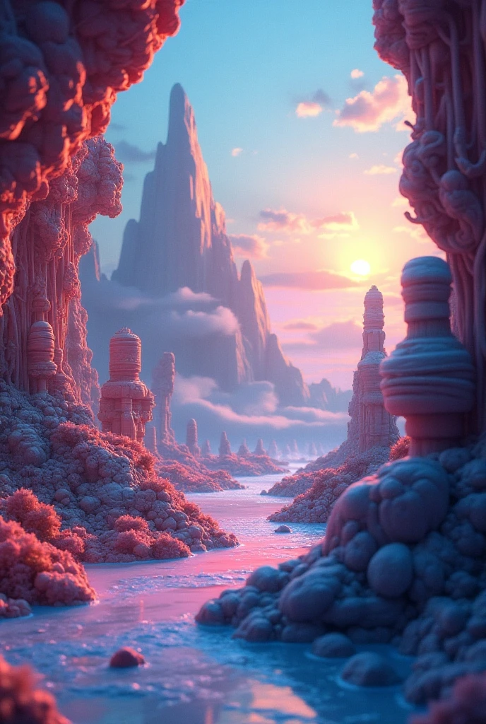Create a 3D wallpaper - SeaArt AI
