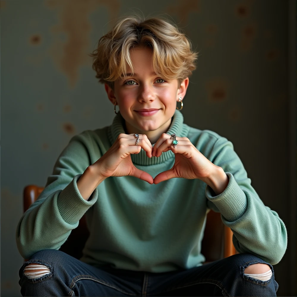 In the midst of a Calvin Klein photoshoot, the 14-year-old light ...