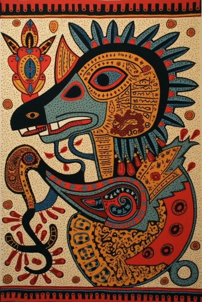 I want an example of a Mochica Textile model: The Mochica culture was ...