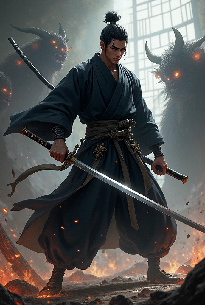 Tajiro demom sley - SeaArt AI