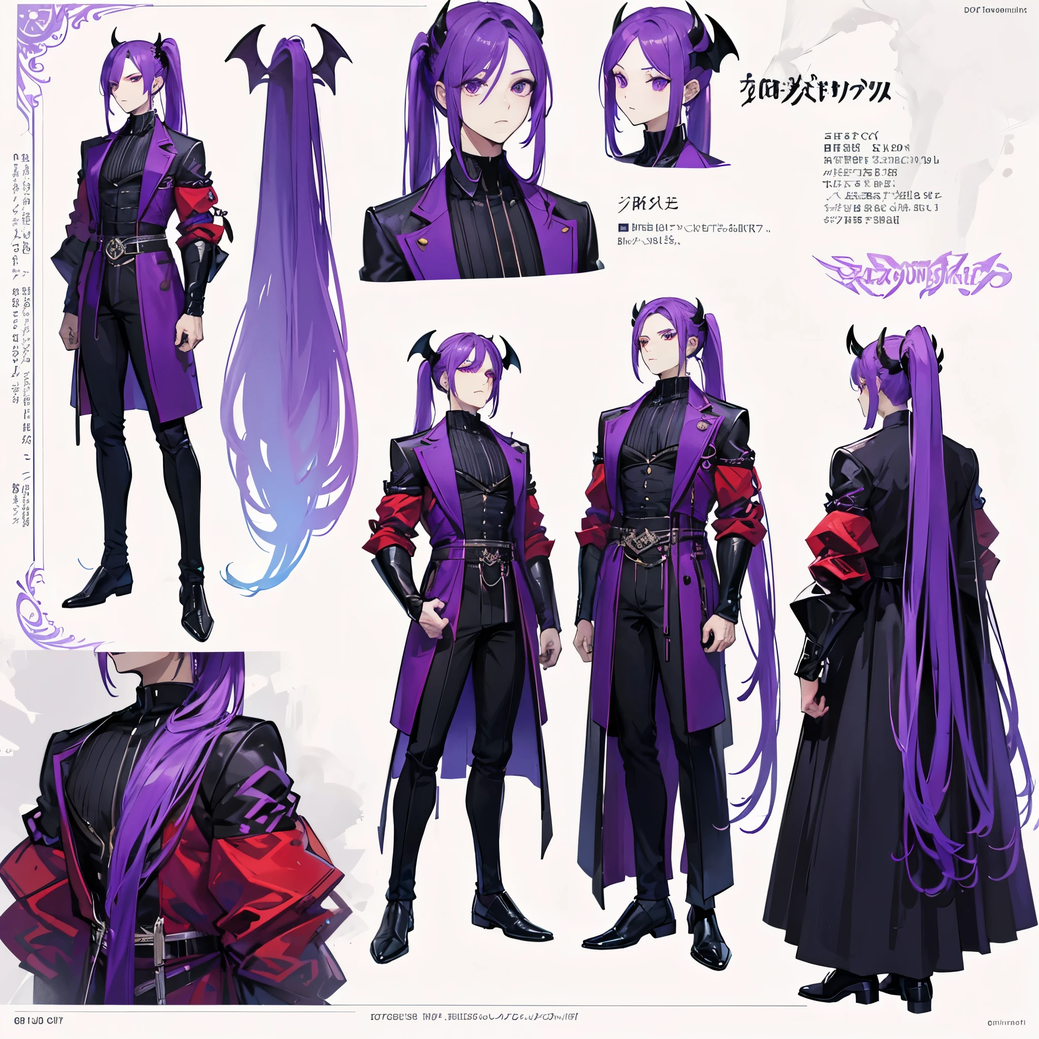 (Masterpiece, best quality), detailed, 1 man, ((character concept art ...