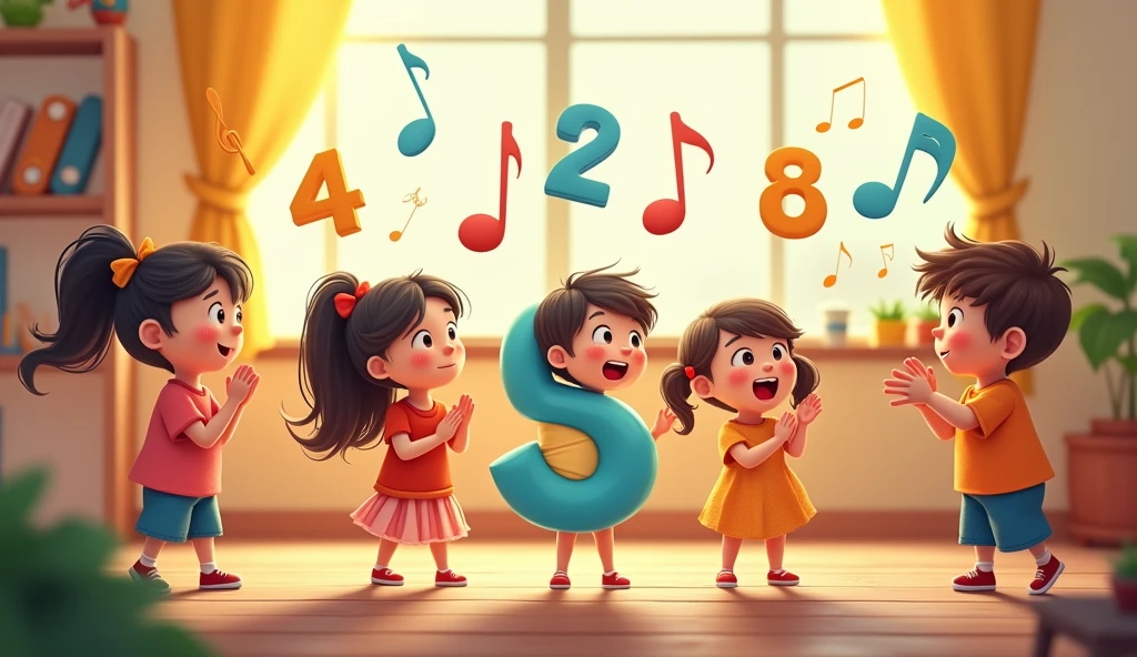 Pictures, videos Counting numbers is fun when we are together Numbers ...