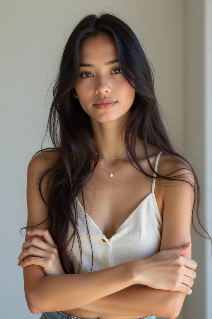 A White Skinned Filipina Teenager Taking Selfies Seaart Ai