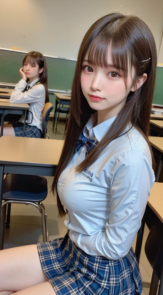 beautiful girls, Very beautiful detailed face, laugh shyly - SeaArt AI