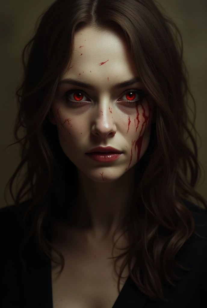 Vampire old female , 45 years, High resolution, masterpiece - SeaArt AI