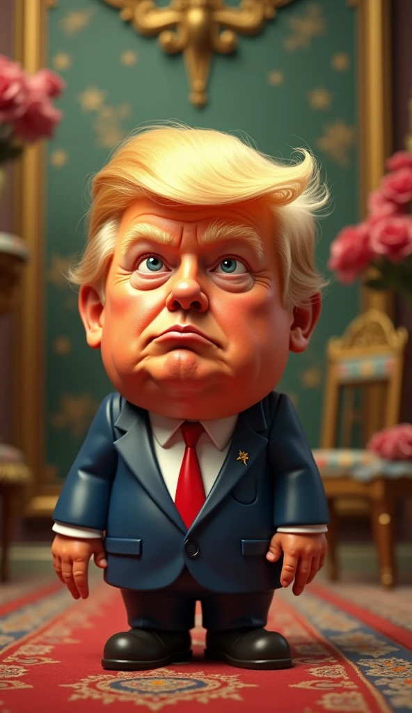 Little trump - SeaArt AI