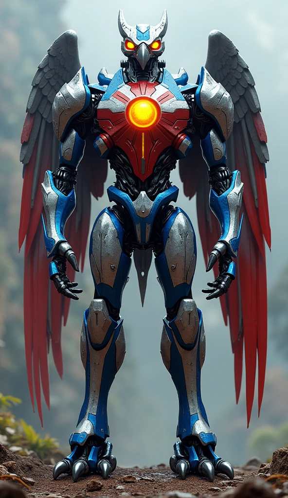 Philippine Eagle Guardian Design a towering robot inspired by the ...