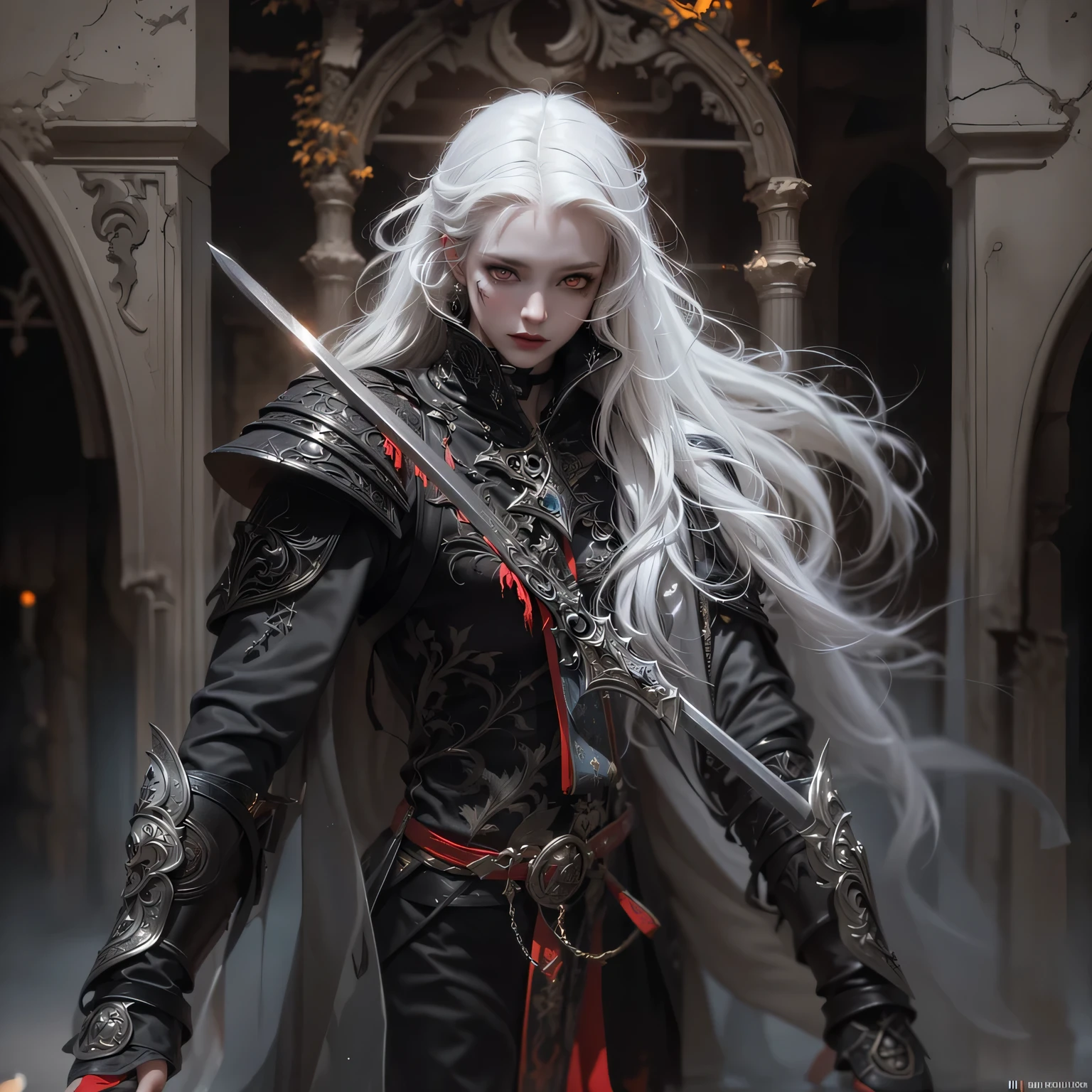 Original image created on October 16, 2024. Dhampir - SeaArt AI