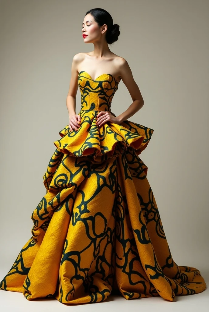 Create the most perfect and iconic dress for the vogue themed ball ...