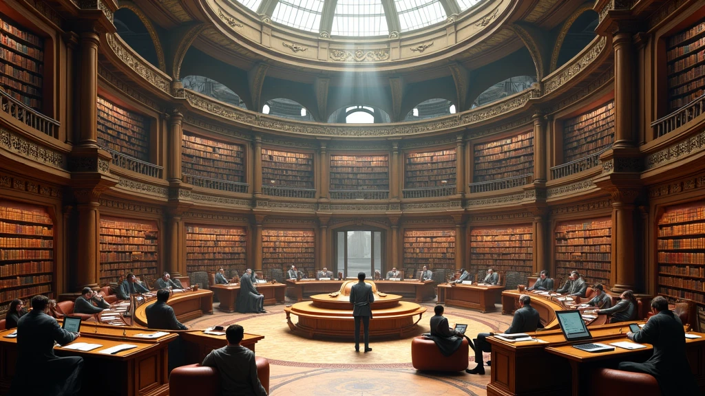 Generate a real library in a circular building - SeaArt AI