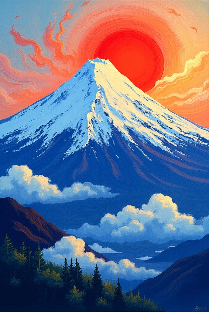 Create an image Apart from the description below, in the style of Van ...