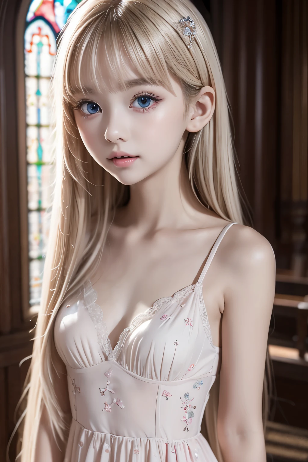 1 little , little princess , ( very detailed CG Unity 8k wallpaper - SeaArt AI