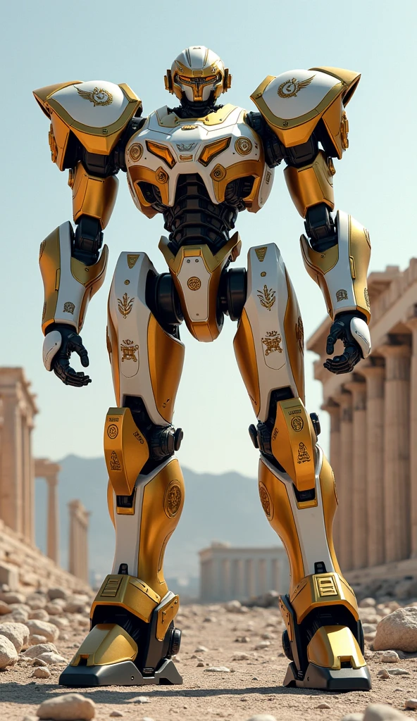 Giant Combat Robot for Greece: Inspired by ancient Greek architecture ...